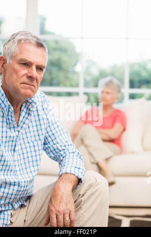 Man arguing with his wife Stock Photo - Alamy