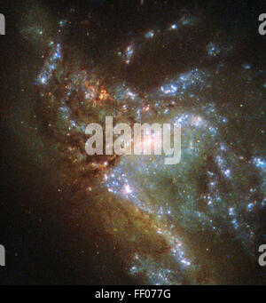 The Hubble Space Telescope captures an image of the Eta Carinae star ...