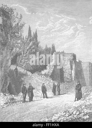 ITALY Entry of Italians into Rome Porta Pia 1870. The Graphic Stock ...