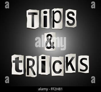 tips and tricks Stock Photo - Alamy