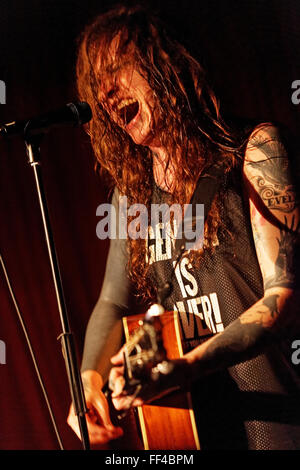 Laura Jane Grace of Against Me! performs in Douglas Park during Riot ...