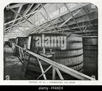 Simonds Brewery, Reading, 1890 photo of the brewery, founded in 1785 ...