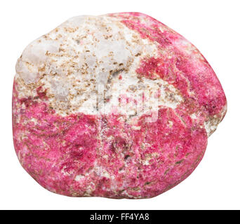 Natural mineral stone - pink Thulite (rosaline, pink zoisite) gemstone ...