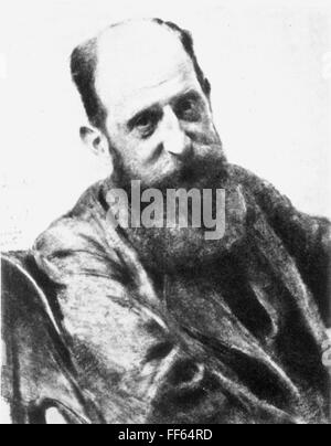 JOSEF BREUER (1842-1925). /nAustrian physician. Breuer with his wife ...