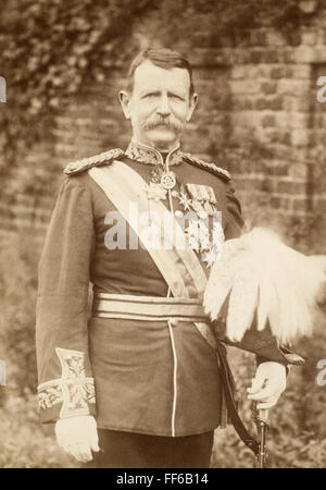 Photograph of Charles Warren (1840-1927) an officer in the British ...