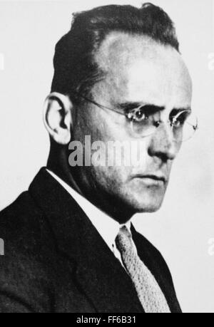Photograph of Anton Webern (1883-1945) an Austrian composer and ...