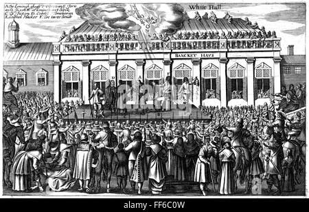 EXECUTION OF CHARLES I. /nThe execution of King Charles I of England at ...
