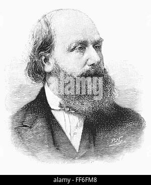 James Joseph Sylvester, English Mathematician Stock Photo - Alamy