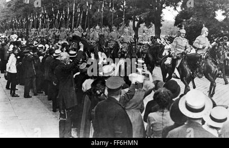 German cavalry 1914 Stock Photo - Alamy