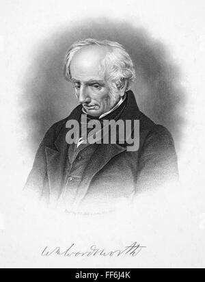 WILLIAM WORDSWORTH /n(1770-1850). English poet. Pencil drawing, 1805 ...