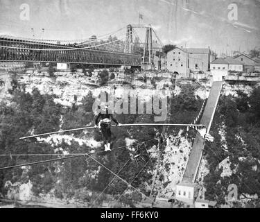 CHARLES BLONDIN (1824-1897). /nAssumed name of Jean Francois Gravelet ...