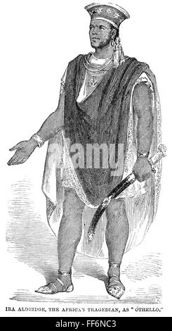 Ira Aldridge 1807 1867 Namerican Actor Aldridge As Mungo In A 19th