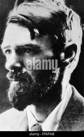 DAVID HERBERT LAWRENCE /n(1885-1930). English novelist Stock Photo - Alamy