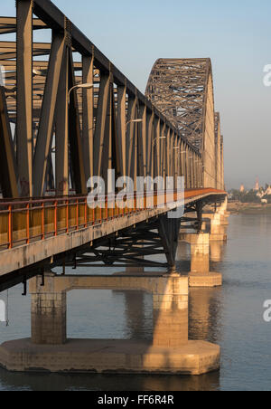 Irrawaddy (Yadanabon) Bridge, Mandalay, Burma (Myanmar Stock Photo - Alamy