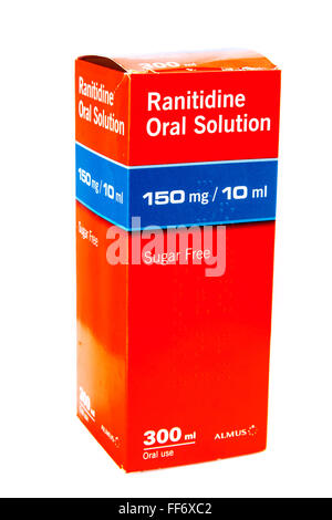 Ranitidine oral solution used to treat and prevent ulcers in the ...