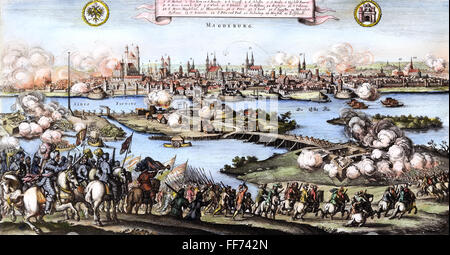 SIEGE OF MAGDEBURG, 1631. /nGraf von Tilly, commander of the German ...