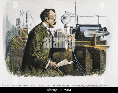 SIR JOSEPH JOHN THOMSON /n(1856-1940). English physicist. Thomson ...