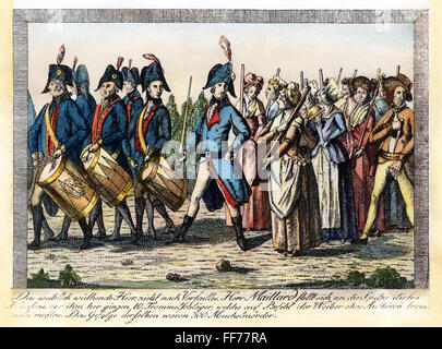 Women's March on Versailles, 1789 Stock Photo - Alamy