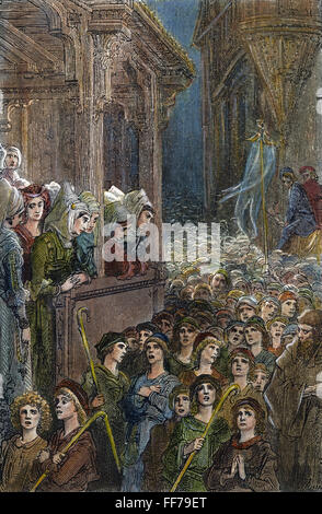 Children's Crusade, 1212 Stock Photo - Alamy