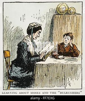 CLEMENS: HUCK FINN. /nHuckleberry Finn learning about Moses and the ...