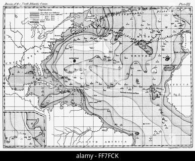 Maury's Physical Geography of the Sea (1855), the first extensive and ...