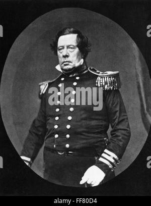 MATTHEW CALBRAITH PERRY /n(1794-1858). American naval officer. Perry ...