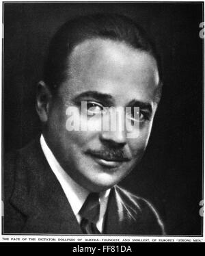 Engelbert Dollfuss (1892 –1934) Austrian statesman. Federal Chancellor ...