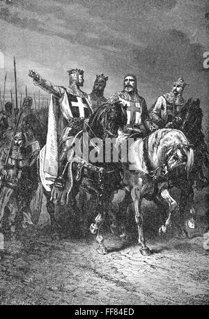 GODFREY (1058-1100). /nGodfrey of Bouillon. First King of Jerusalem ...