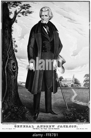 ANDREW JACKSON (1767-1845). /nSeventh President of the United States ...