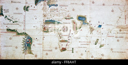 The Cantino planisphere (or Cantino World Map) is the earliest ...