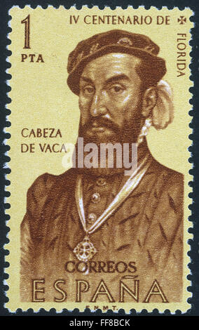 CABEZA de VACA (c1490-c1557). /nAlvar Nu±ez Cabeza de Vaca. Spanish ...