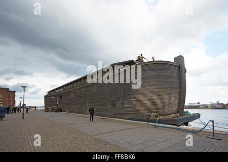 Replica of Noah's Ark, Copenhagen, Denmark Stock Photo - Alamy