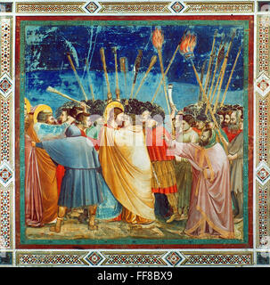 Giotto, The Kiss of Judas (Padua Stock Photo - Alamy