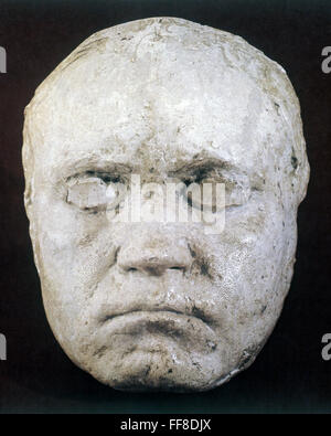 Ludwig van Beethoven - Life Mask Stock Photo - Alamy