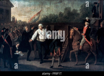 LOUIS XVI: EXECUTION. /nExecution of King Louis XVI of France, Jan. 21 ...