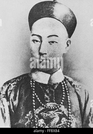 KUANG HSU (1871-1908). /nPersonal name Tsai T'ien. Emperor of China ...