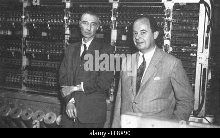 John von Neumann (1903-1957), Hungarian-American mathematician whose ...