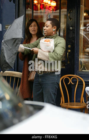 Michele Austin actress in Soho London (credit image©Jack Ludlam Stock ...