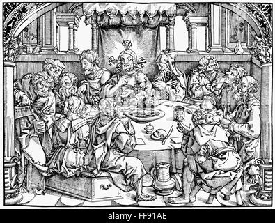 THE LAST SUPPER. /nJesus and his disciples at the Last Supper (John 13 ...