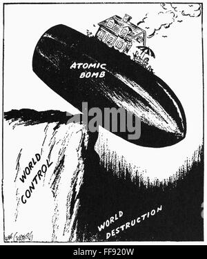 CARTOON: COLD WAR, 1948. /n'Peace Today.' Rube Goldberg's 1948 Pulitzer ...
