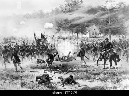 BATTLE OF ANTIETAM, 1862. /nThe Battle of Antietam, 17 September 1862 ...