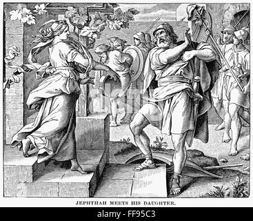 JEPHTHAH AND DAUGHTER Stock Photo - Alamy