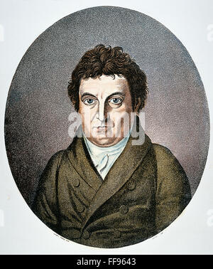 JOHANN GOTTLIEB FICHTE /n(1762-1814). German philosopher. On an East ...