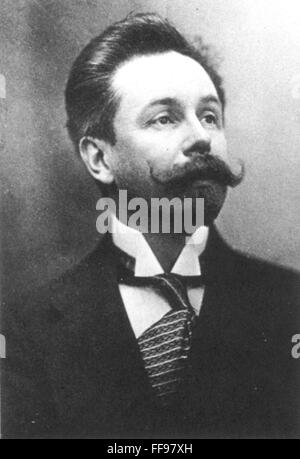 Photograph of Alexander Scriabin (1872-1915) Russian composer and ...