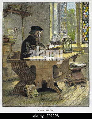 JOHN WYCLIFFE (1320?-1384). /nEnglish religious reformer and theologian ...