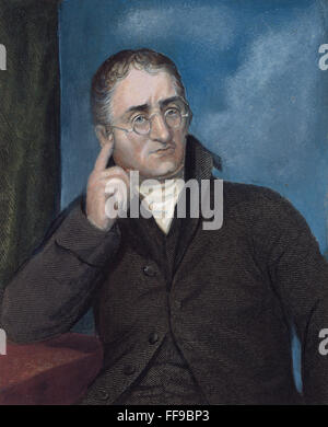 John Dalton (1766-1844) English chemist. In 1794 described colour ...