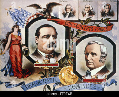 Andrew Jackson presidential campaign poster, 1832 Stock Photo - Alamy