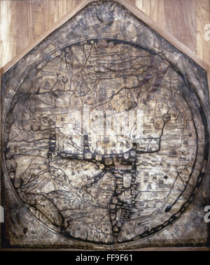 The Hereford Mappa Mundi of 1280 Stock Photo - Alamy