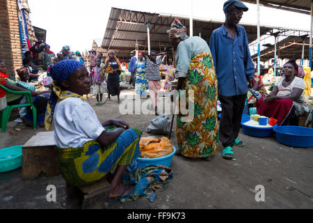 market in Rutshuru North Kivu, Democratic Republic of the Congo, DRC ...