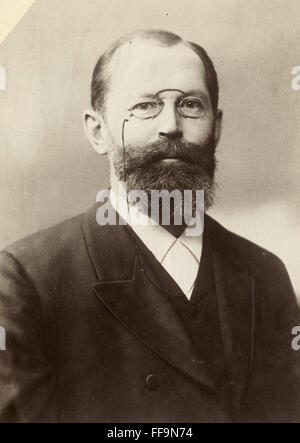 Emil Fischer (1852-1919) German chemist: Nobel prize for chemistry 1904 ...